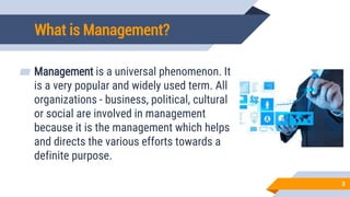 MOB 1.1 Management Process | PDF