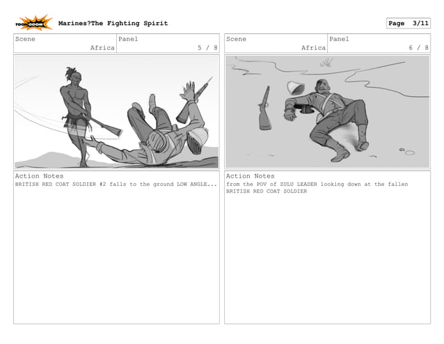 Action movie storyboard | PPT | Free Download