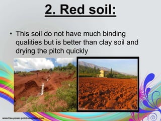 Preparation of CRICKET pitch | PPT