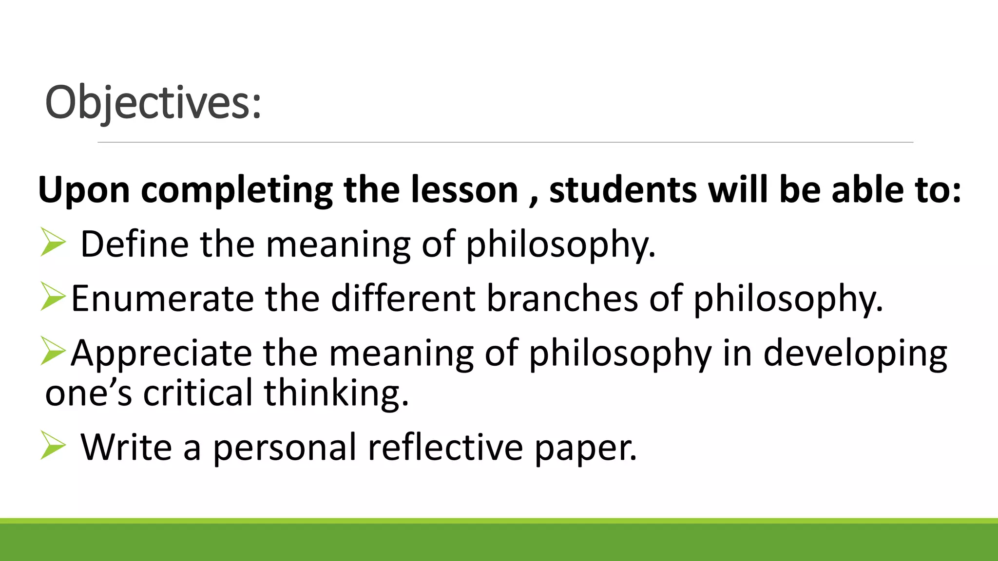 1. what is-philosophy | PPT