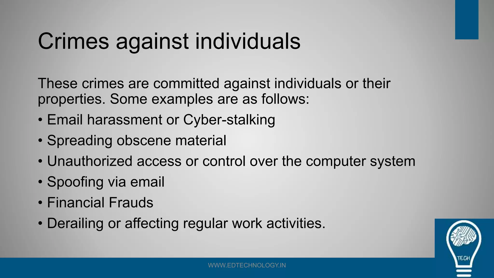 1.2 Who are Cyber Criminals | PPTX