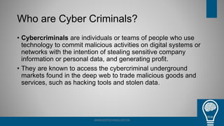 1.2 Who are Cyber Criminals | PPTX