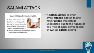 1.3 Understanding cyber crimes in detail | PPTX