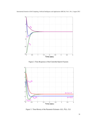 ADAPTIVE CONTROL AND SYNCHRONIZATION OF SPROTT-I SYSTEM WITH UNKNOWN PARAMETERS | PDF