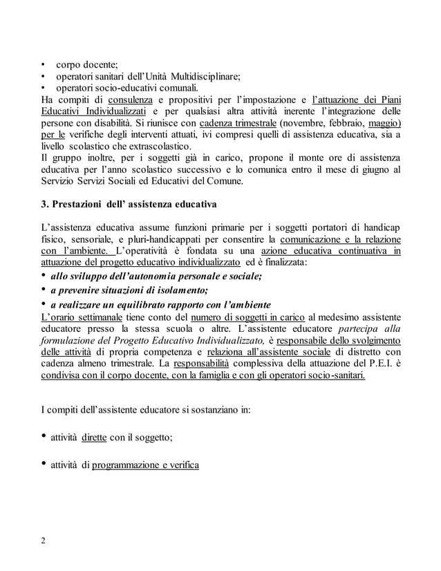 1. ruolo dell'educatore | DOC 1. ruolo dell'educatore | DOC
