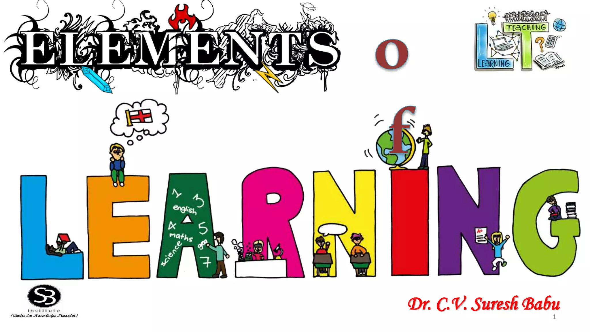 Elements of learning | PPT