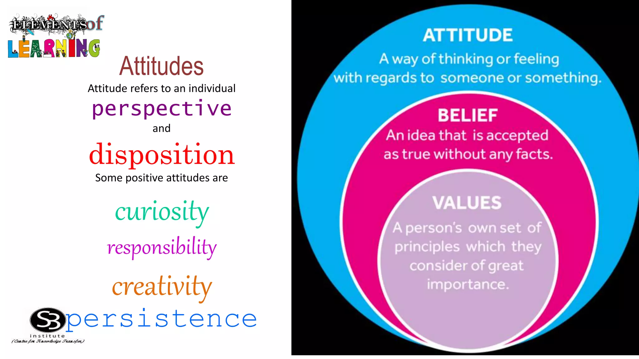 Elements of learning | PPT