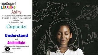 Elements of learning | PPT