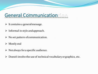Communication, Communication Cycle, Types of Communication, Types of ...