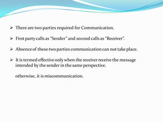Communication, Communication Cycle, Types of Communication, Types of ...