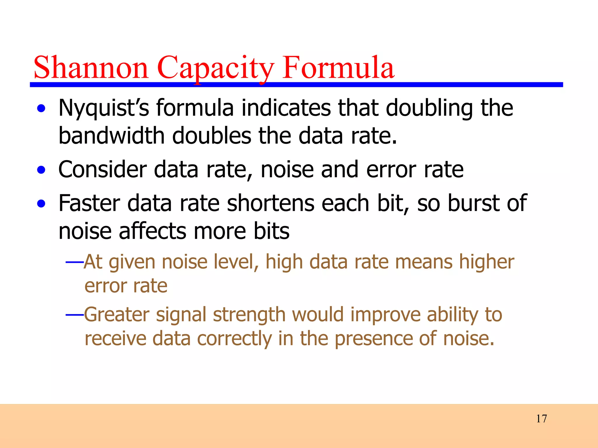 Sampling Theorem, Quantization Noise and its types, PCM, Channel ...
