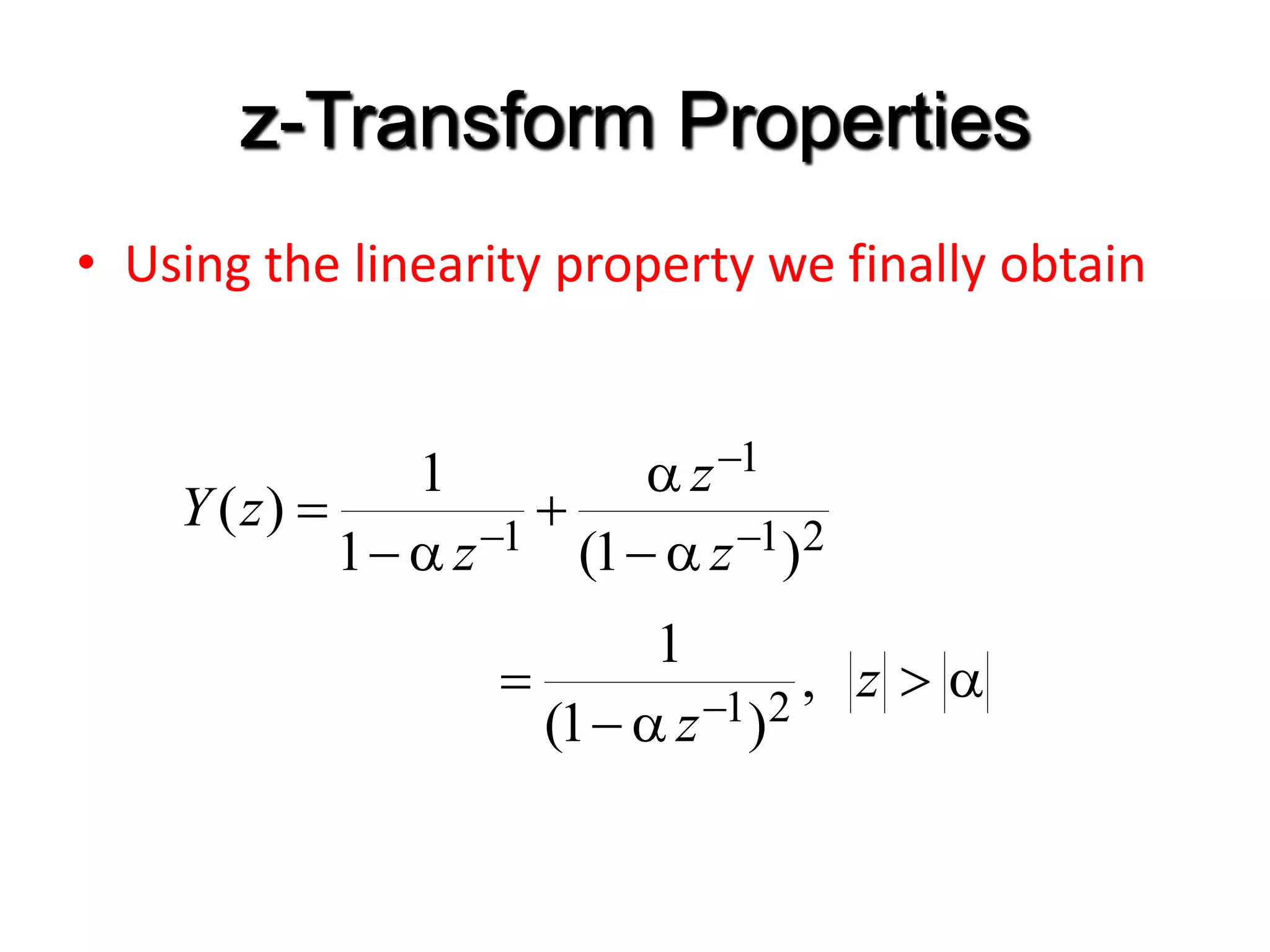 Z Transform Causal Anti Causal And Two Sided Sequence Region Of
