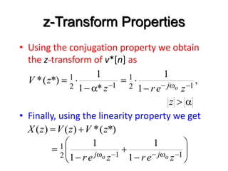 Z Transform, Causal, Anti-Causal and Two sided sequence, Region of ...