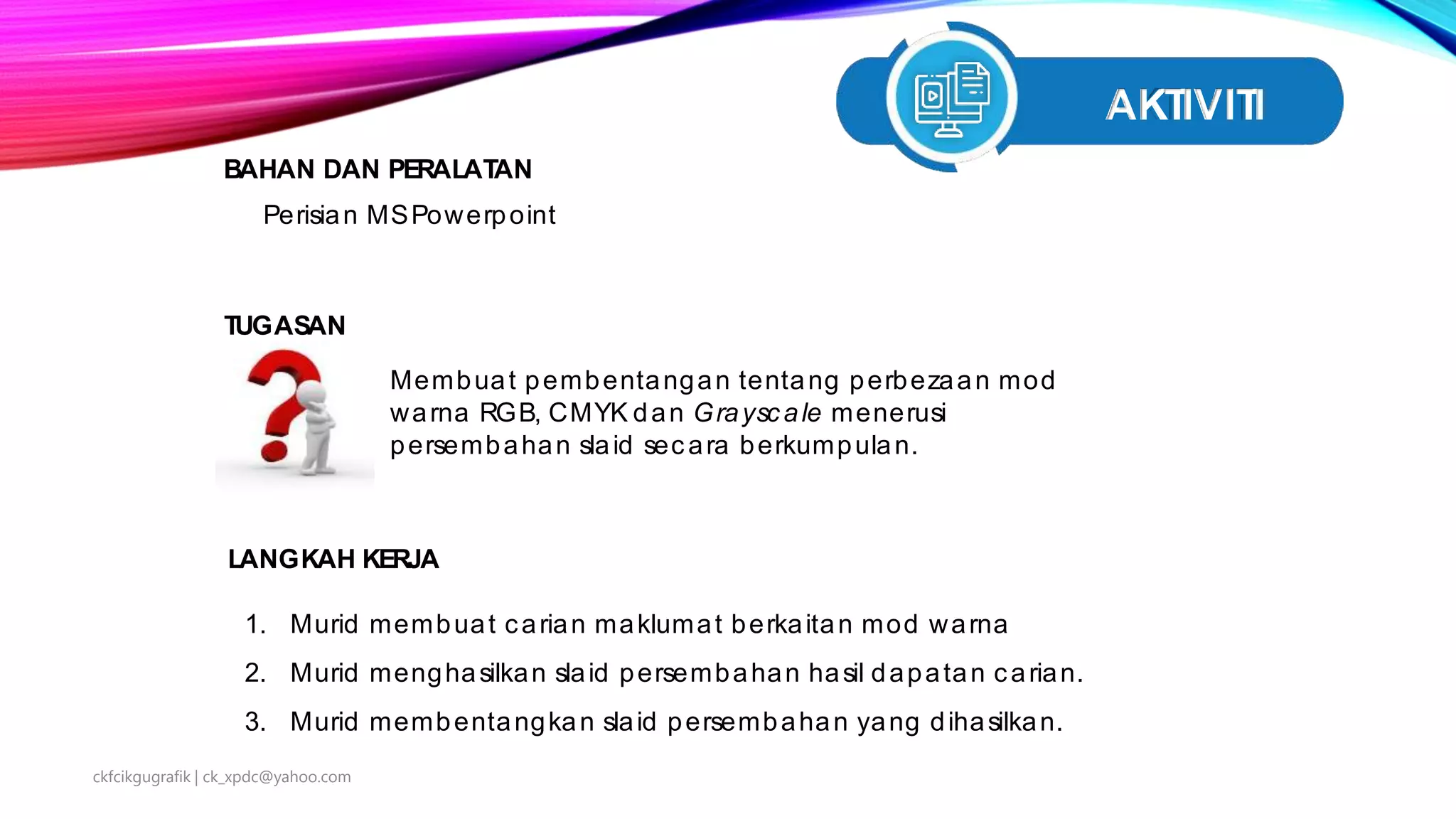 1.3b mod warna | PPTX