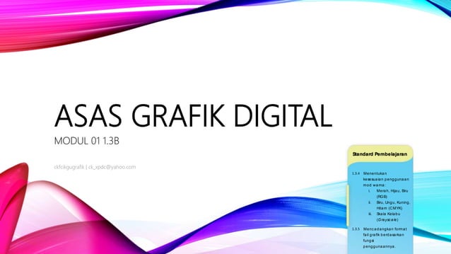 1.3b mod warna | PPTX