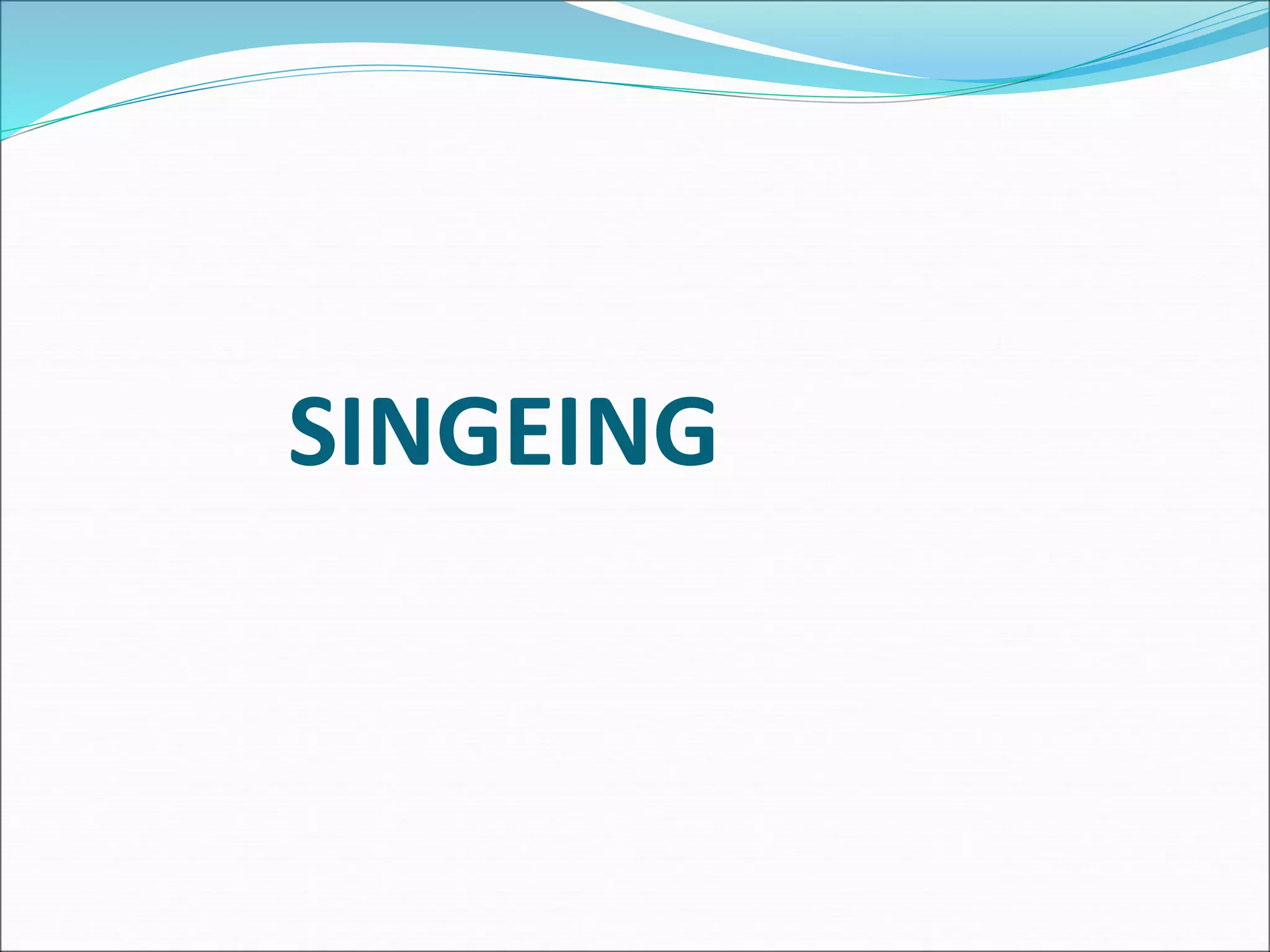 1.3 singeing online | PPT