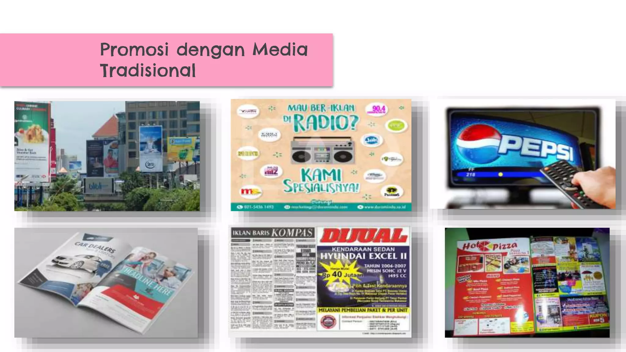 MEDIA PROMOSI UNTUK PEMASARAN | PPTX
