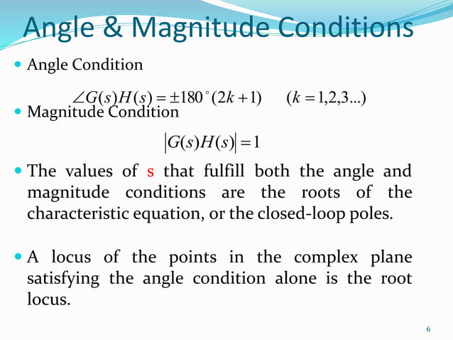 ROOT-LOCUS METHOD, Determine the root loci on the real axis /the ...