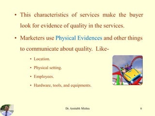 Characterstics and Nature of Services | PPT