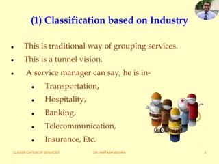 Classification of Services | PDF