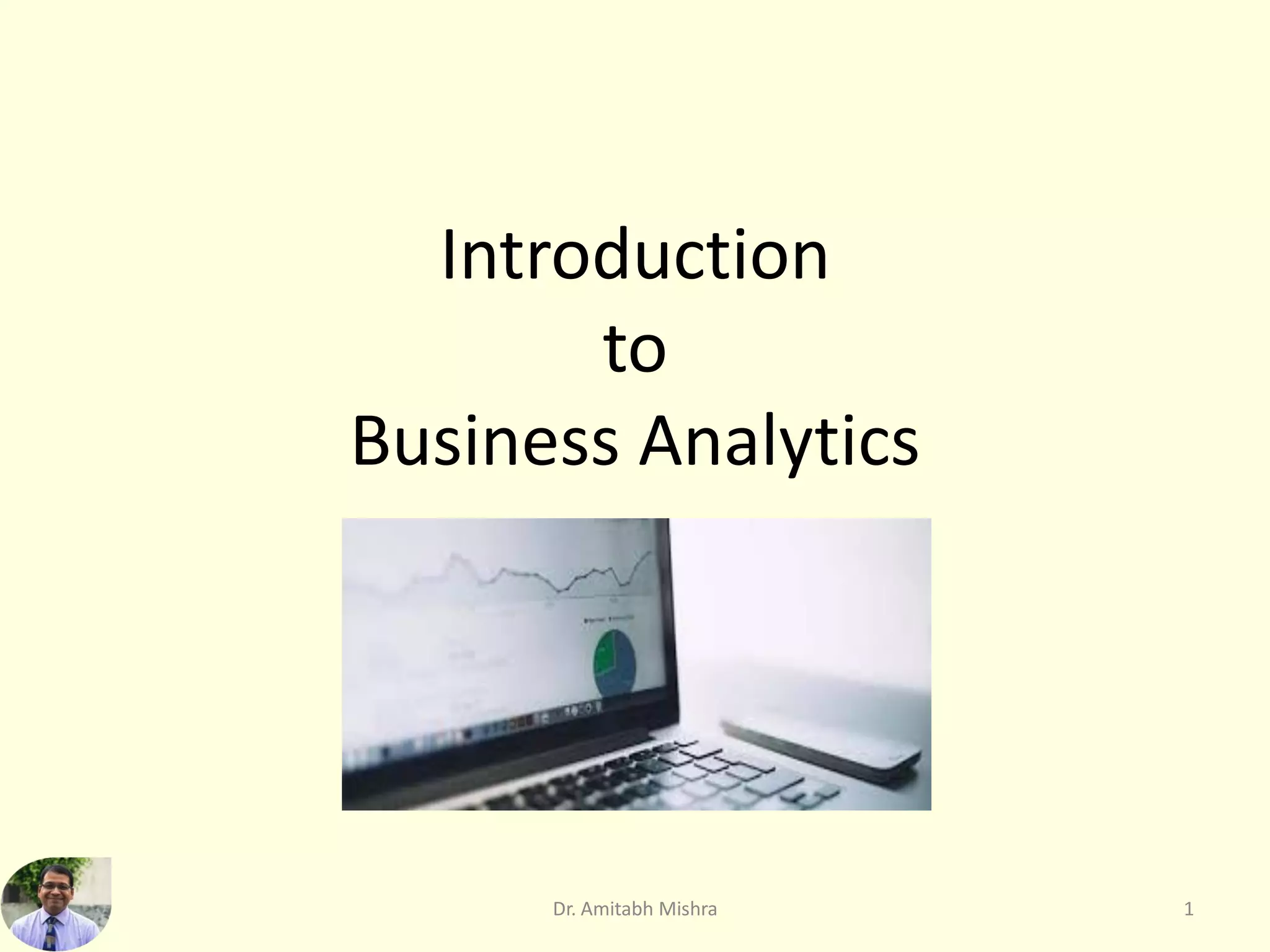 Introduction to Business Analytics | PDF