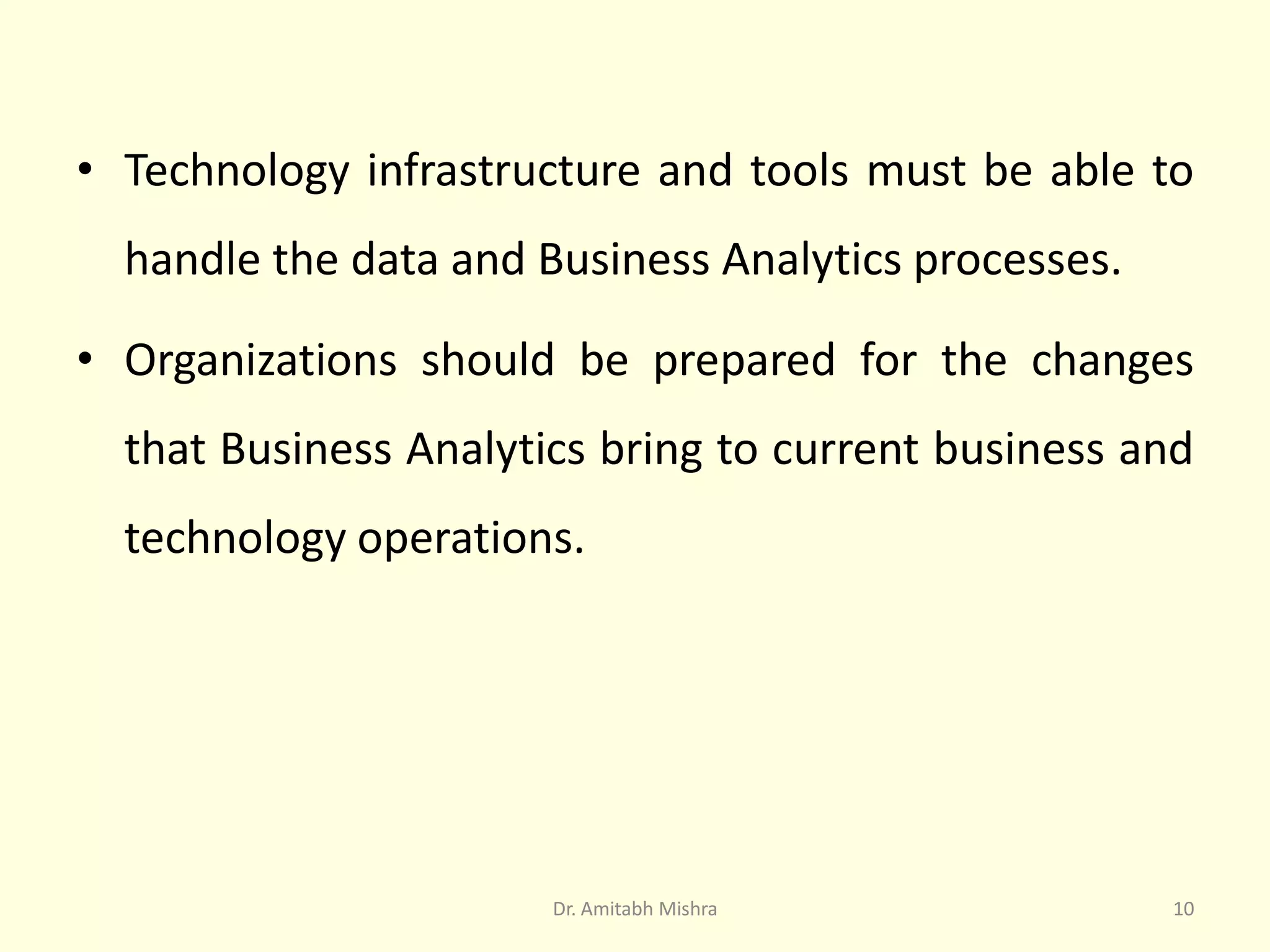 Introduction to Business Analytics | PDF