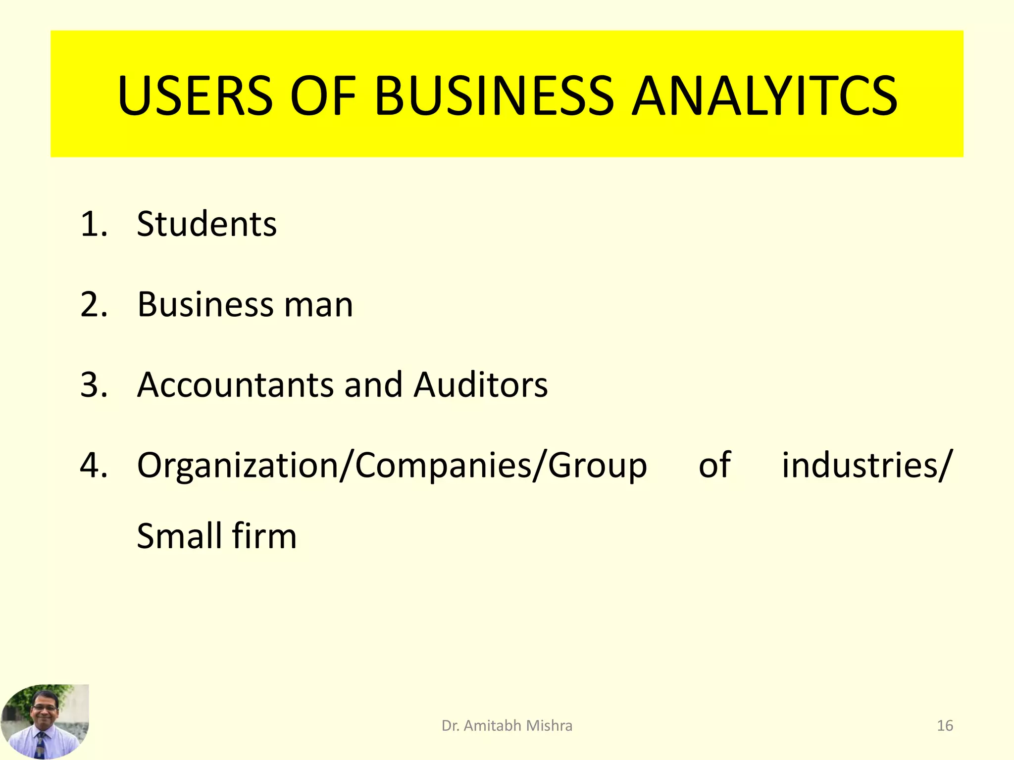 Introduction to Business Analytics | PDF