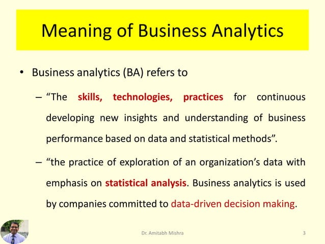 Introduction to Business Analytics | PDF | Computer Software and Applications | Computing