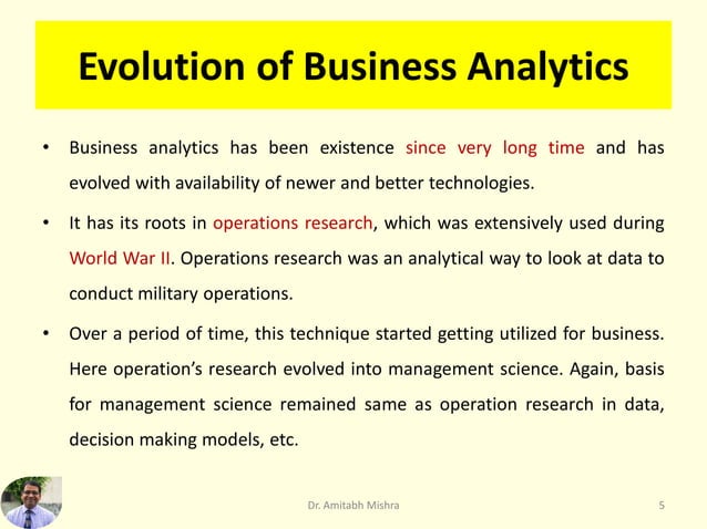 Introduction to Business Analytics | PDF | Computer Software and ...