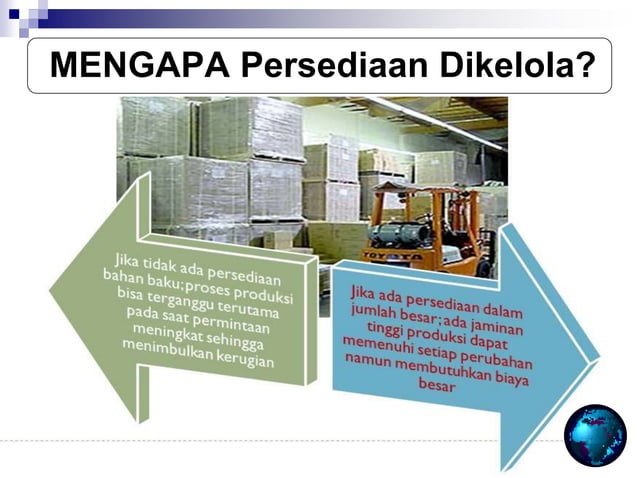 Ruang Lingkup & Dasar Manajemen Persediaan _Materi Training "INVENTORY & WAREHOUSING MANAGEMENT ...
