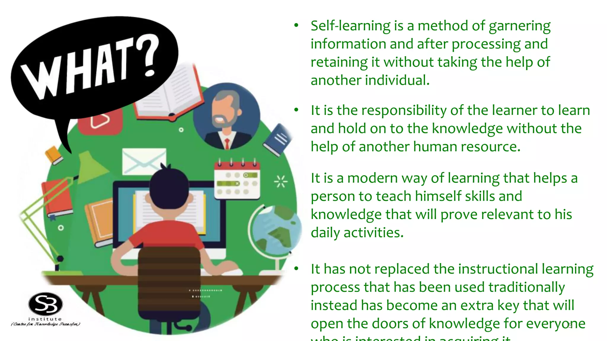 Self learning | PPTX