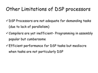 DSP Processors versus ASICs | PPT