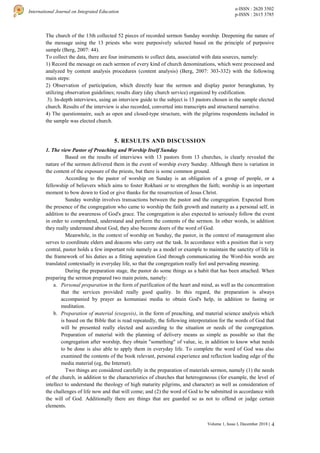 Preaching and Tolerance Amongst Religion: An Analyses From Homiletic ...