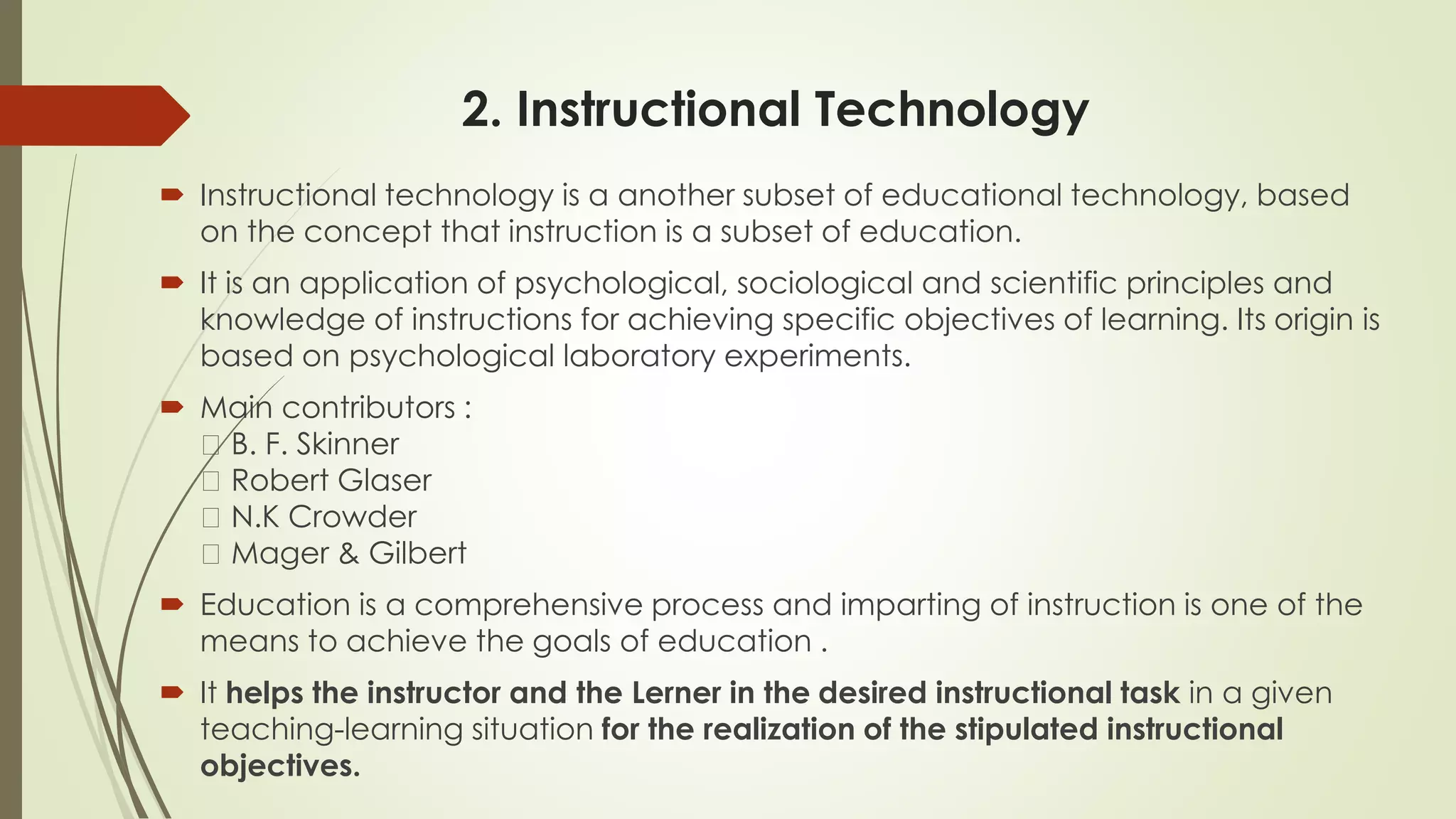 Forms of Educational Technology | PDF