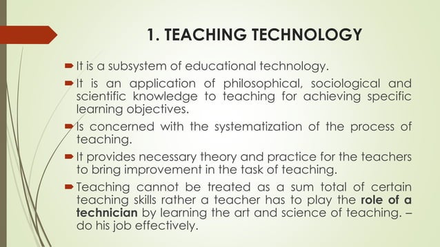 Forms of Educational Technology | PDF | Education industry | Industries