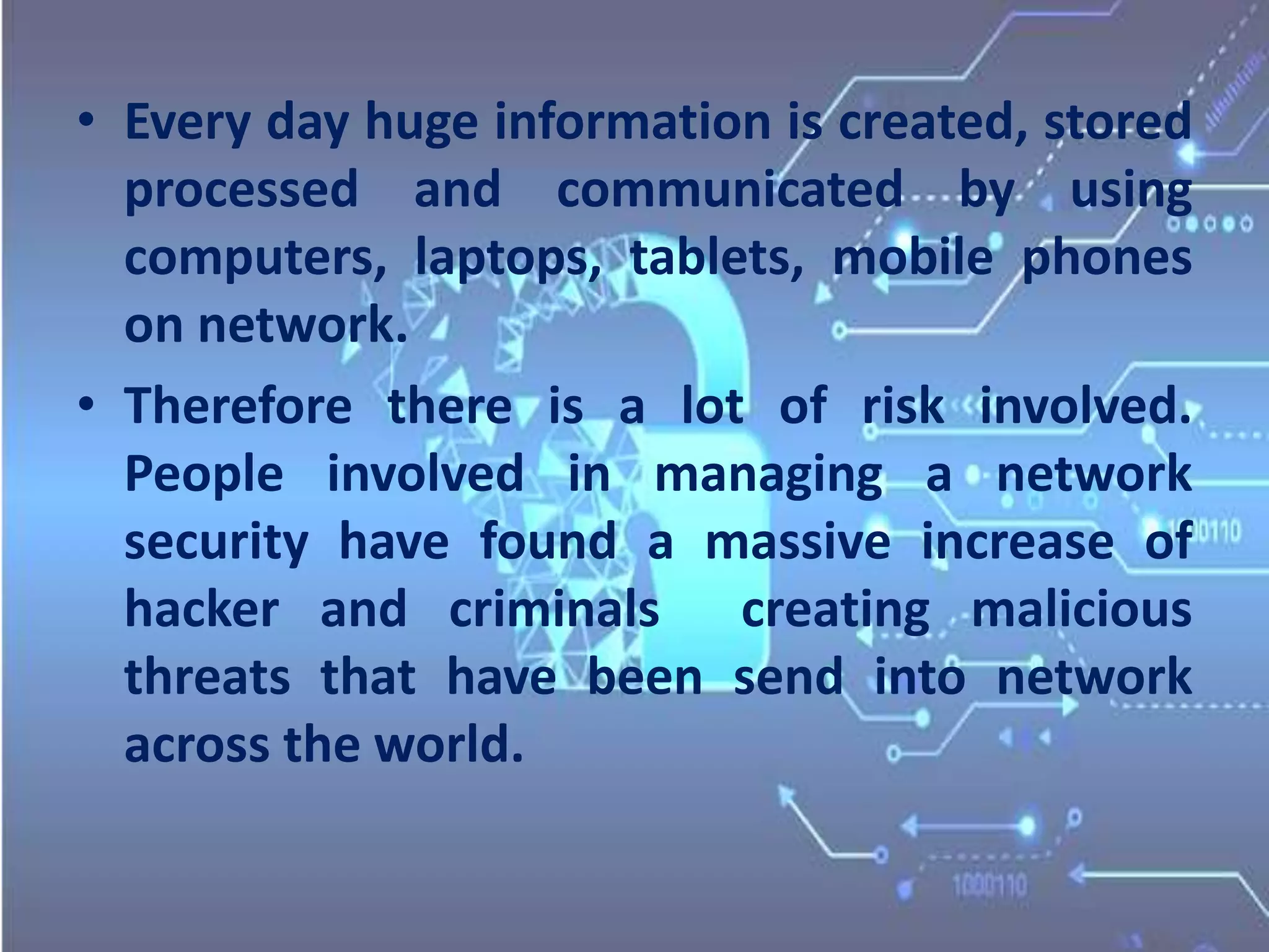 INTRODUCTION TO SECURITY | PPT