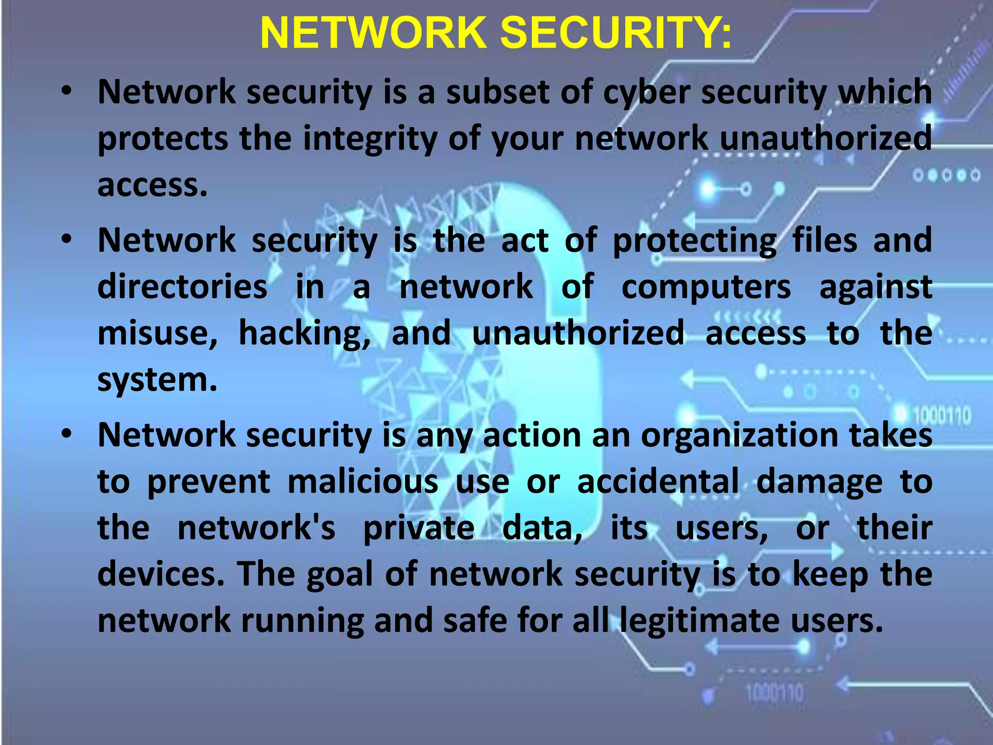 INTRODUCTION TO SECURITY | PPT