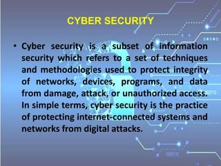 INTRODUCTION TO SECURITY | PPT