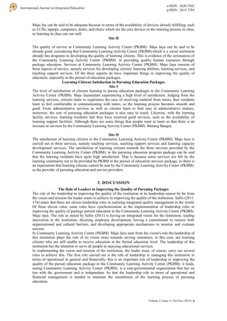 Implementation of total quality management in cheap packages education Program in Community ...