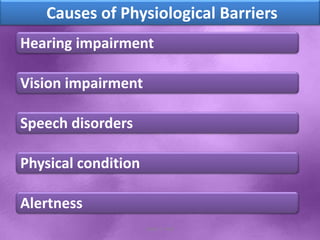 1.2 barriers to communication | PPT