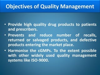 1.1 quality management system | PPTX