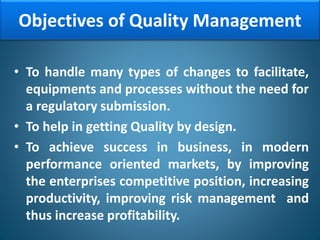 1.1 quality management system | PPTX