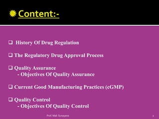 Quality Assurance and Quality Management concepts | PPTX