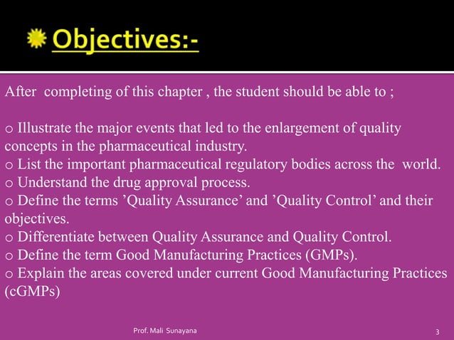 Quality Assurance and Quality Management concepts | PPTX ...