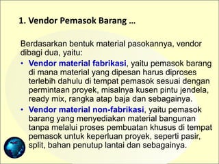 Strategic Sourcing & Procurement Management _Materi Training "VENDOR ...