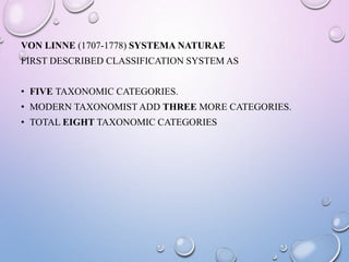 Classification , Phylogeny Pattern of Organization | PPT