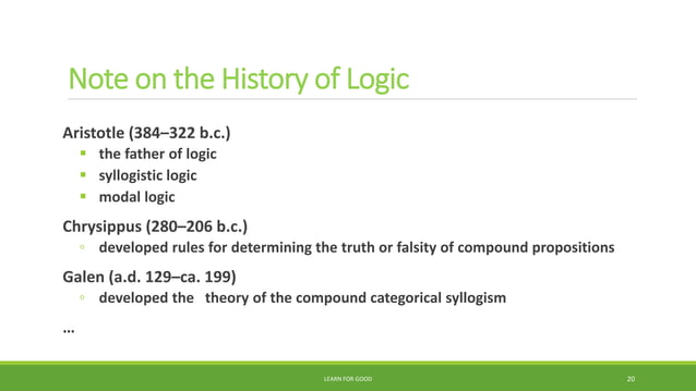 1.1 arguments, premises, and conclusions | PPTX