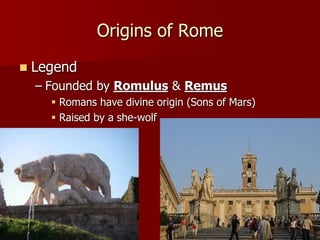 WH1 Ancient Rome | PPT