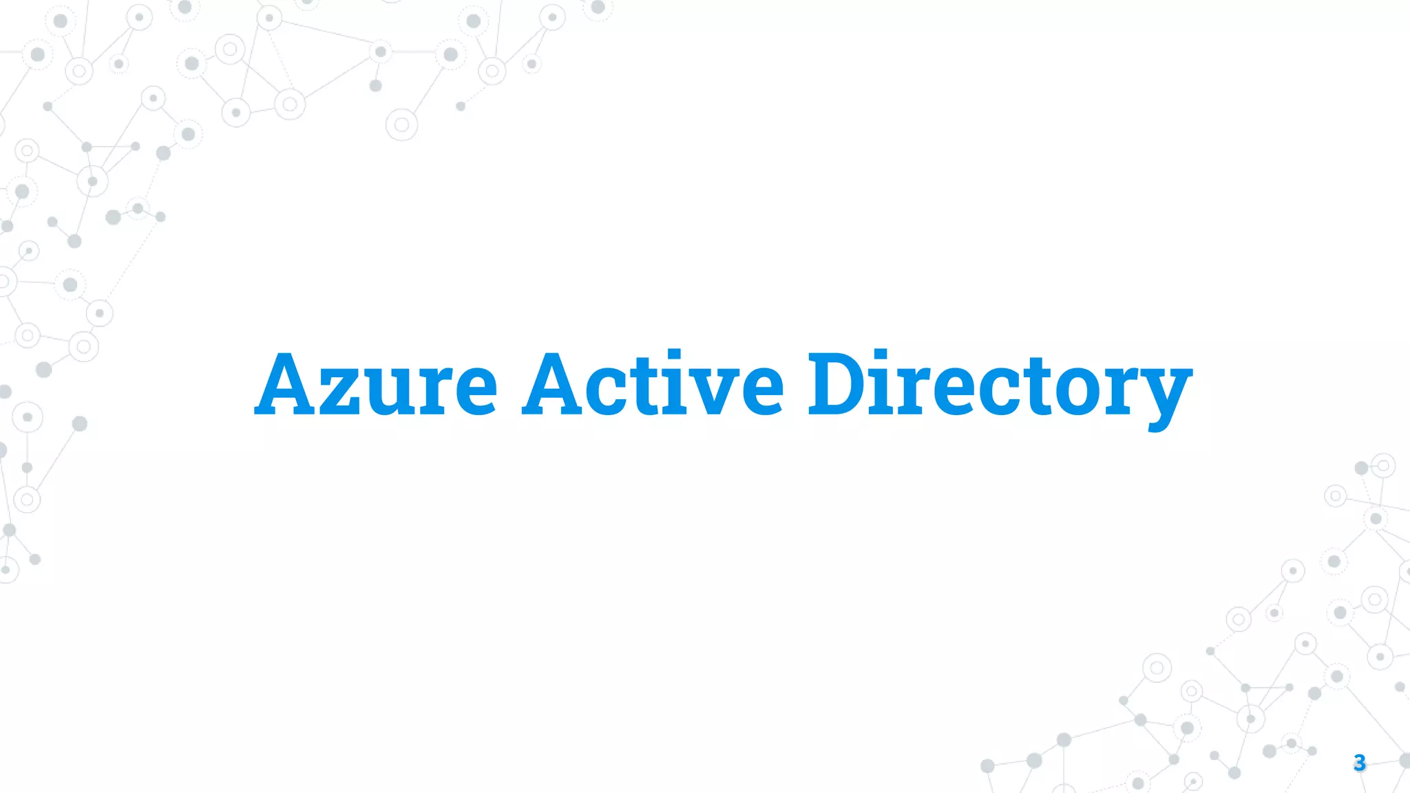 Identity Security - Azure Active Directory | PDF