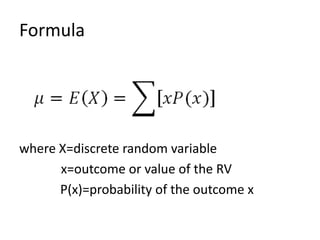 1.1 mean, variance and standard deviation | PPTX